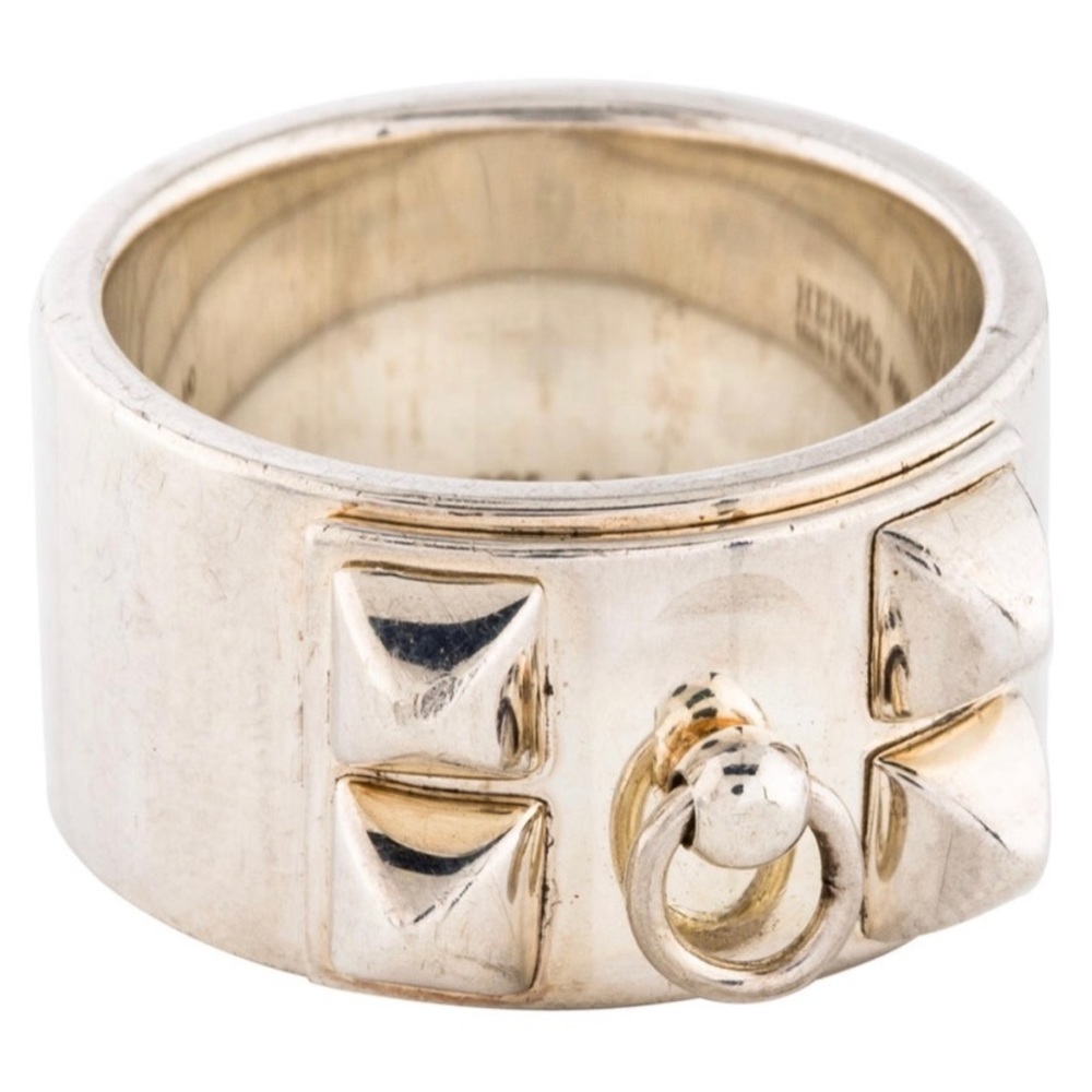 Herms Collier De Chris Ring - Gem